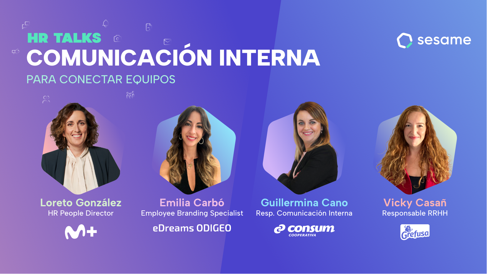 HR Talks: Comunicación Interna para conectar equipos - Sesame HR